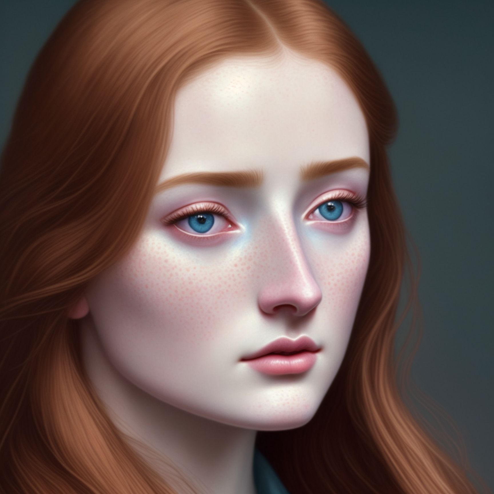 bouncy-mule791: Sansa Stark, looks like Sansa Stark, face reference ...