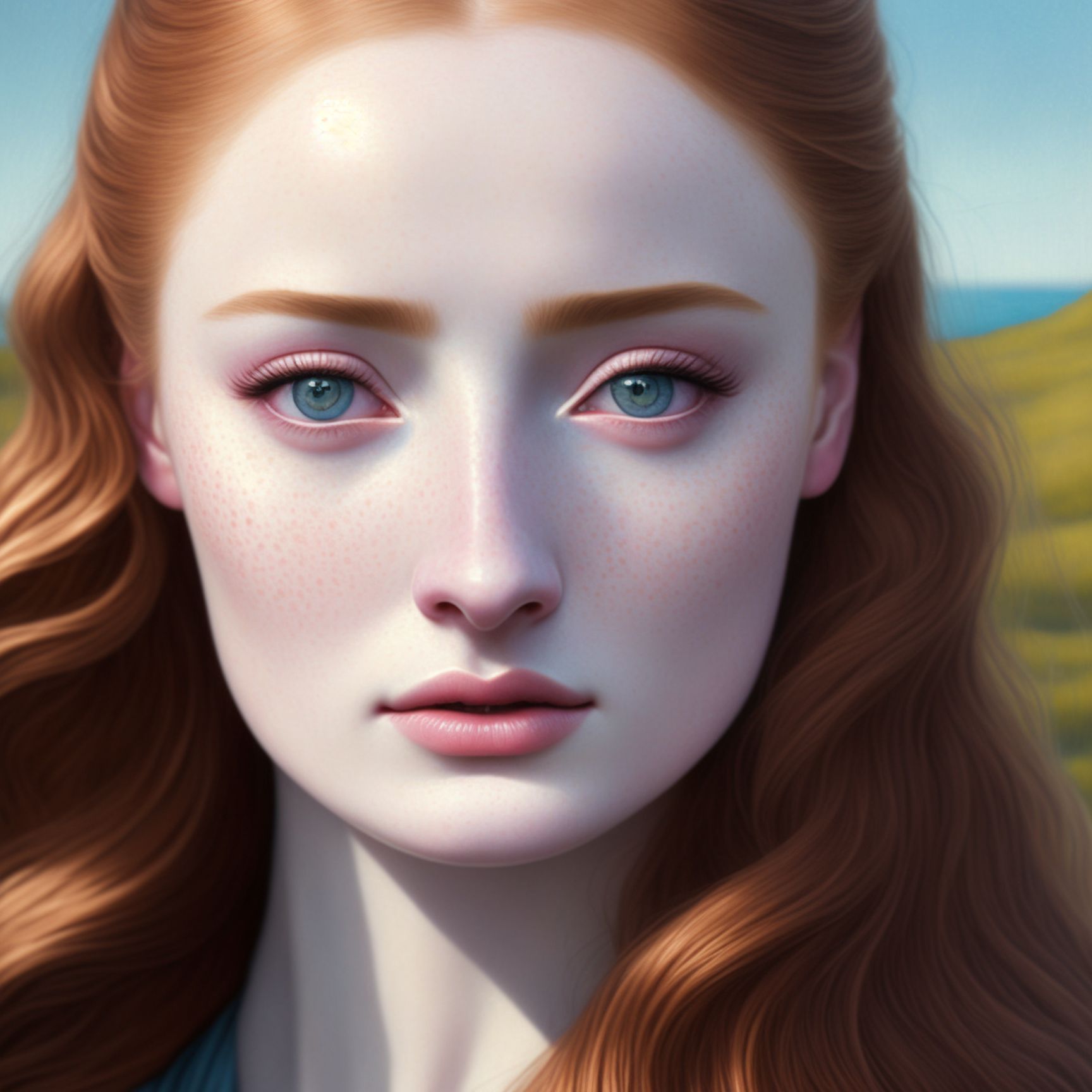 bouncy-mule791: Sansa Stark, looks like Sansa Stark, face reference ...