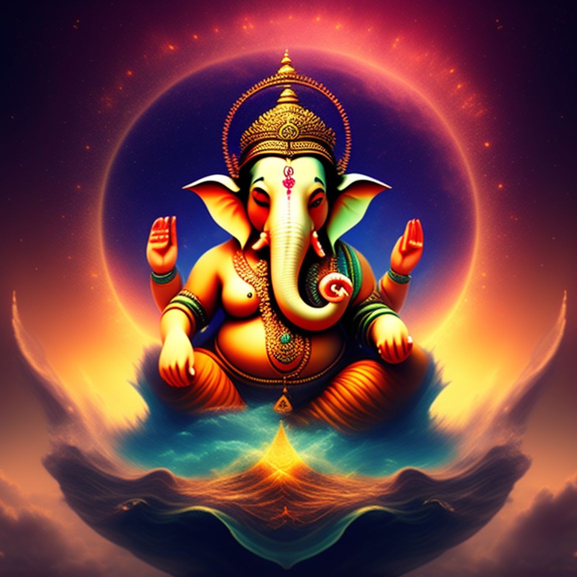 3d Vinayaka God