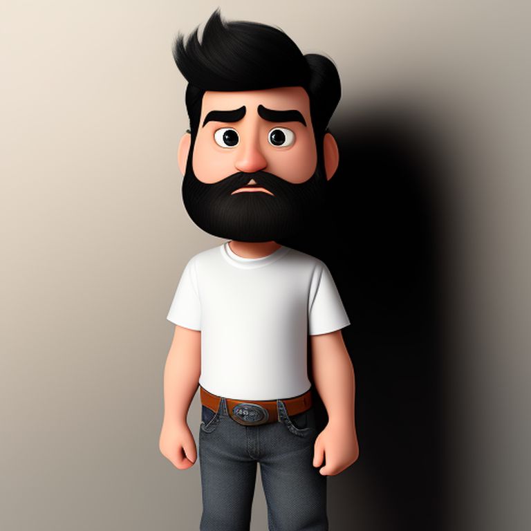 Male Disney Characters With Black Hair