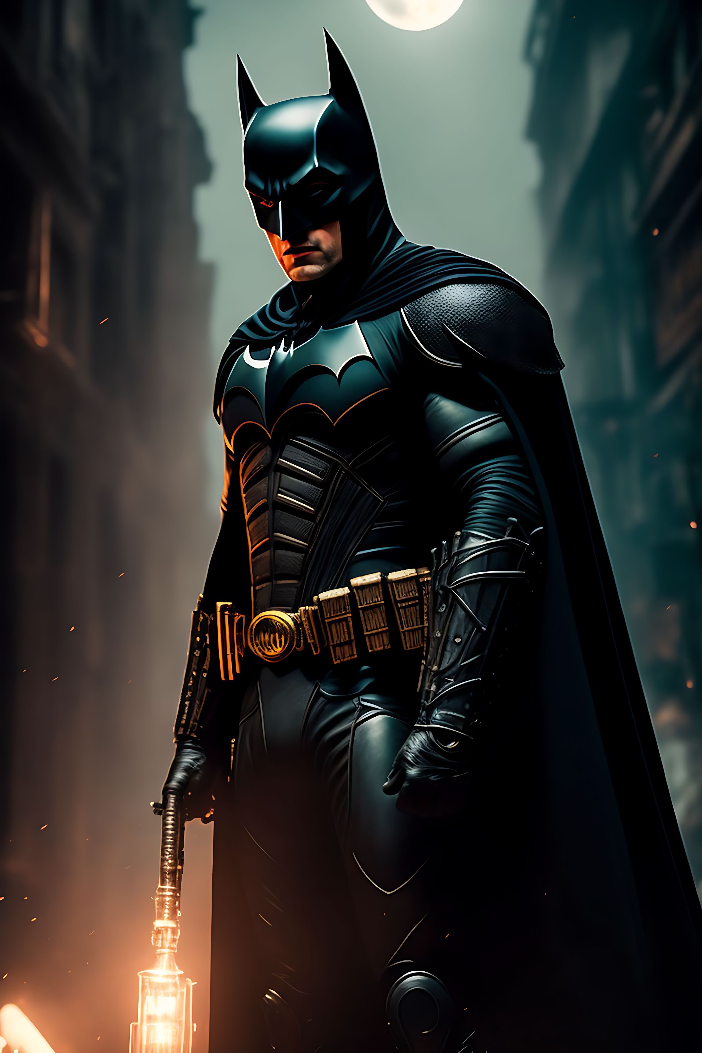 totes: a {Batman}, steampunk, 8k, highly detailed, highly detailed ...