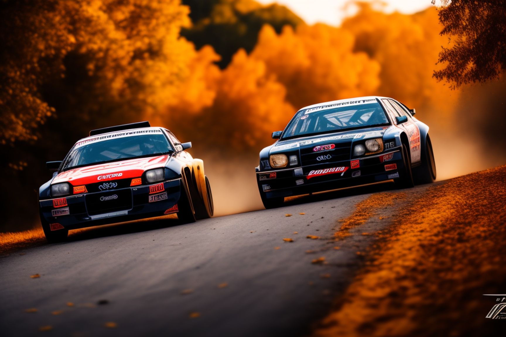 Audi Quattro Rally Jump