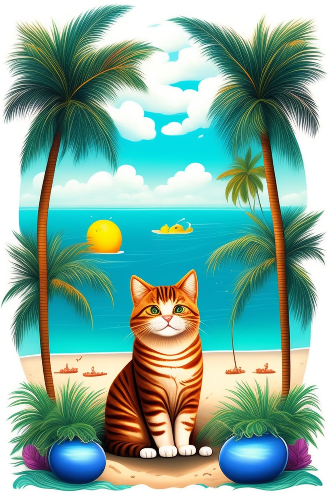 noted-baboon739: Create an impactful drawing inspired by cats. The ...