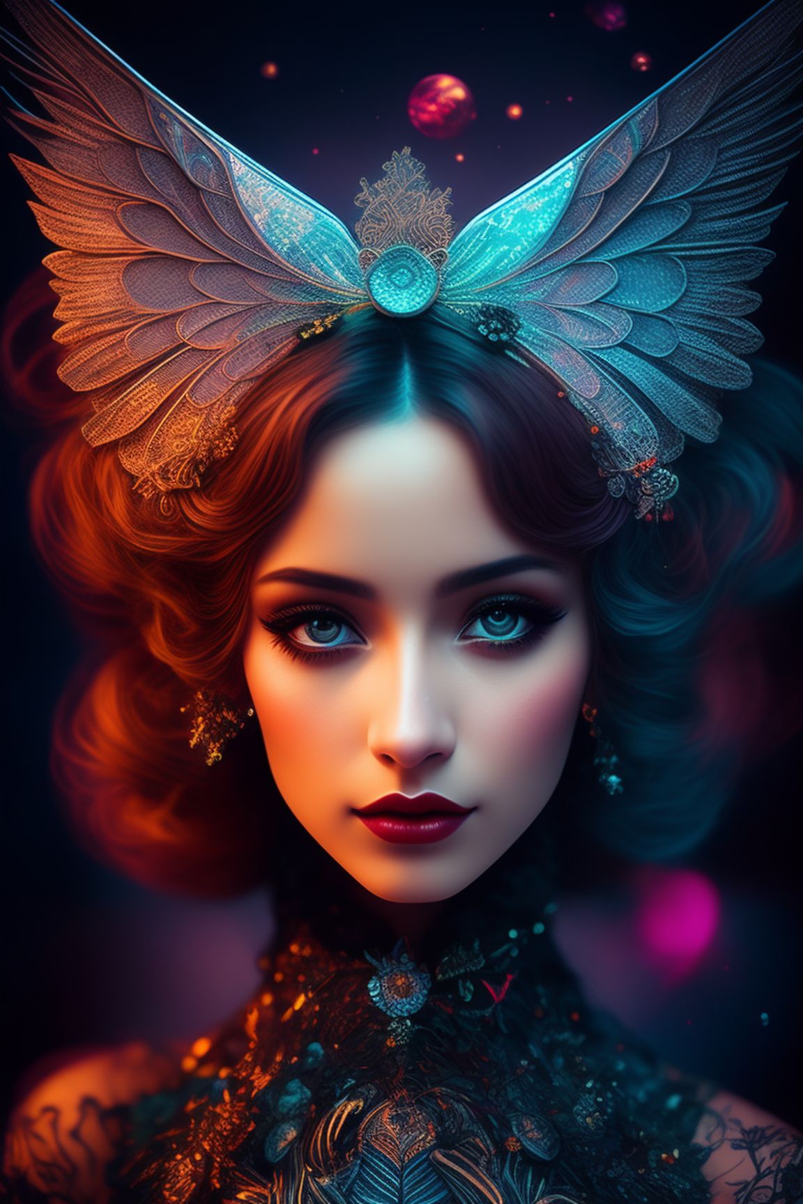 ErmMonz: beautiful woman as dark angel lalisa tison, katty dobrev ...