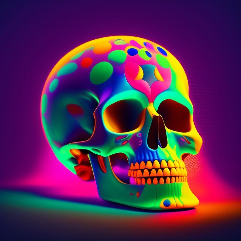 cruel-beaver922: Trippy and surreal, Bold and colorful, Close-up, A ...