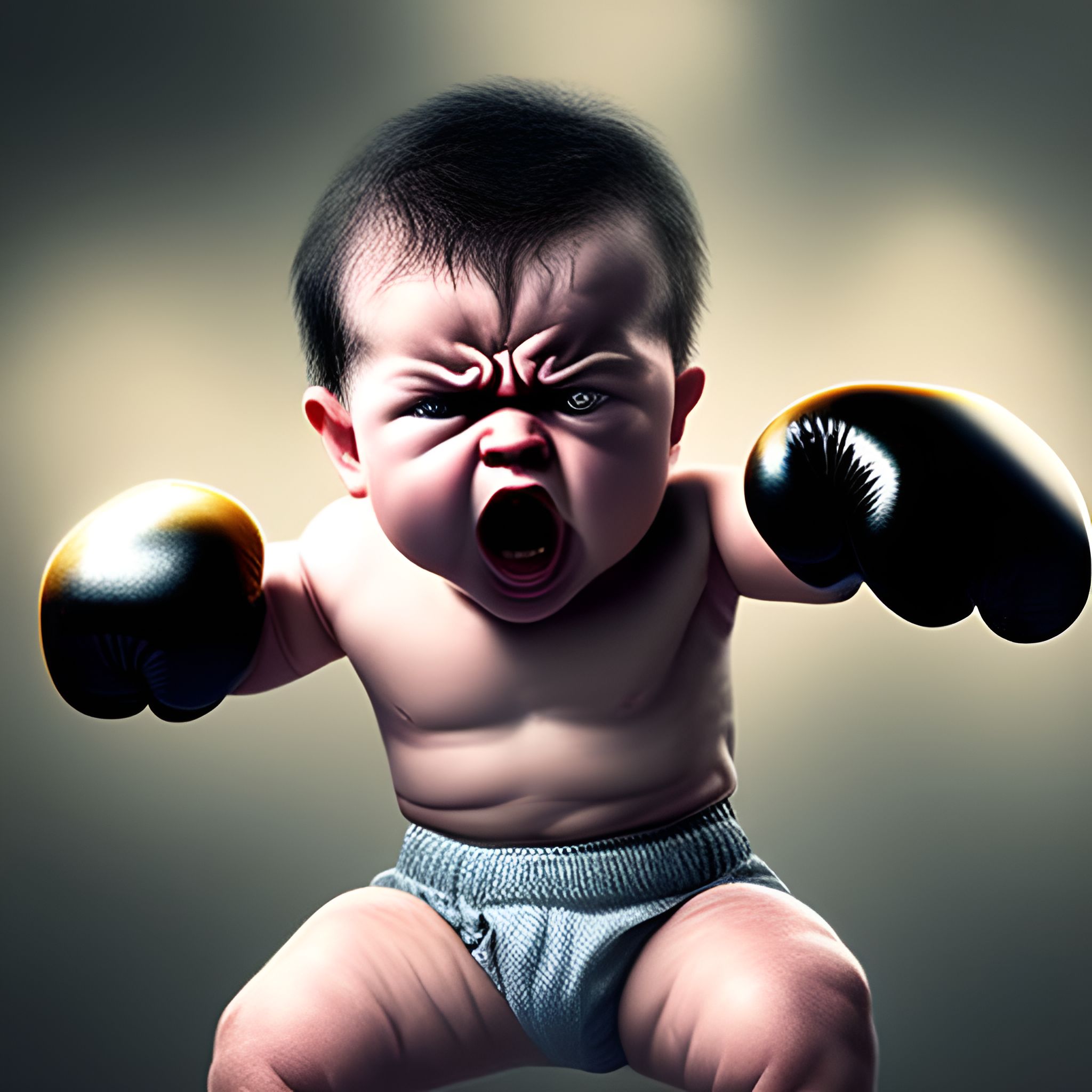 Angry Baby Fist