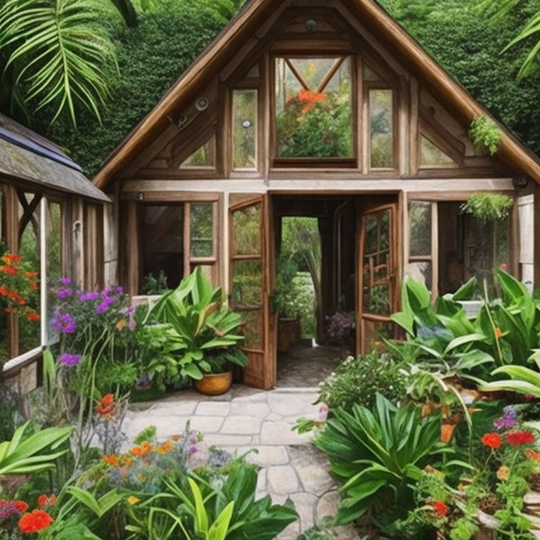 only-leopard365: hidden futuristic botanical cottage tucked away in a ...