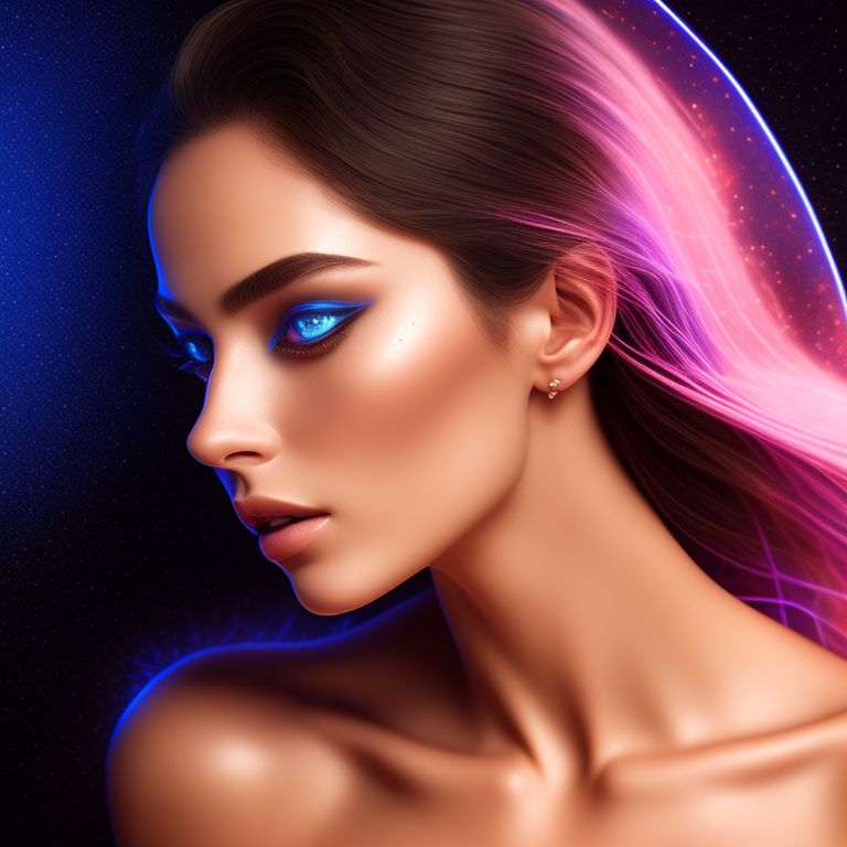 632Mhz: High detail of a floating body experiencing astral projection ...