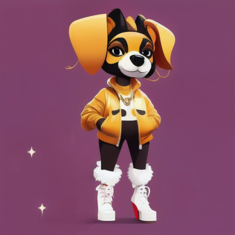 bwaykc: 2d vector drawing of a cute cartoon anthropomorphic african ...