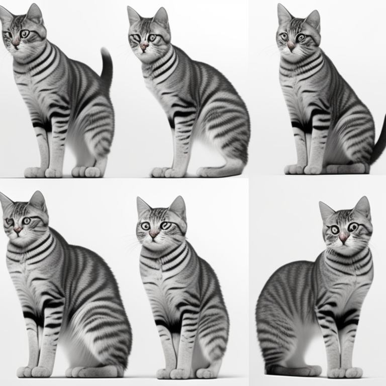 Dynamic Poses Cats