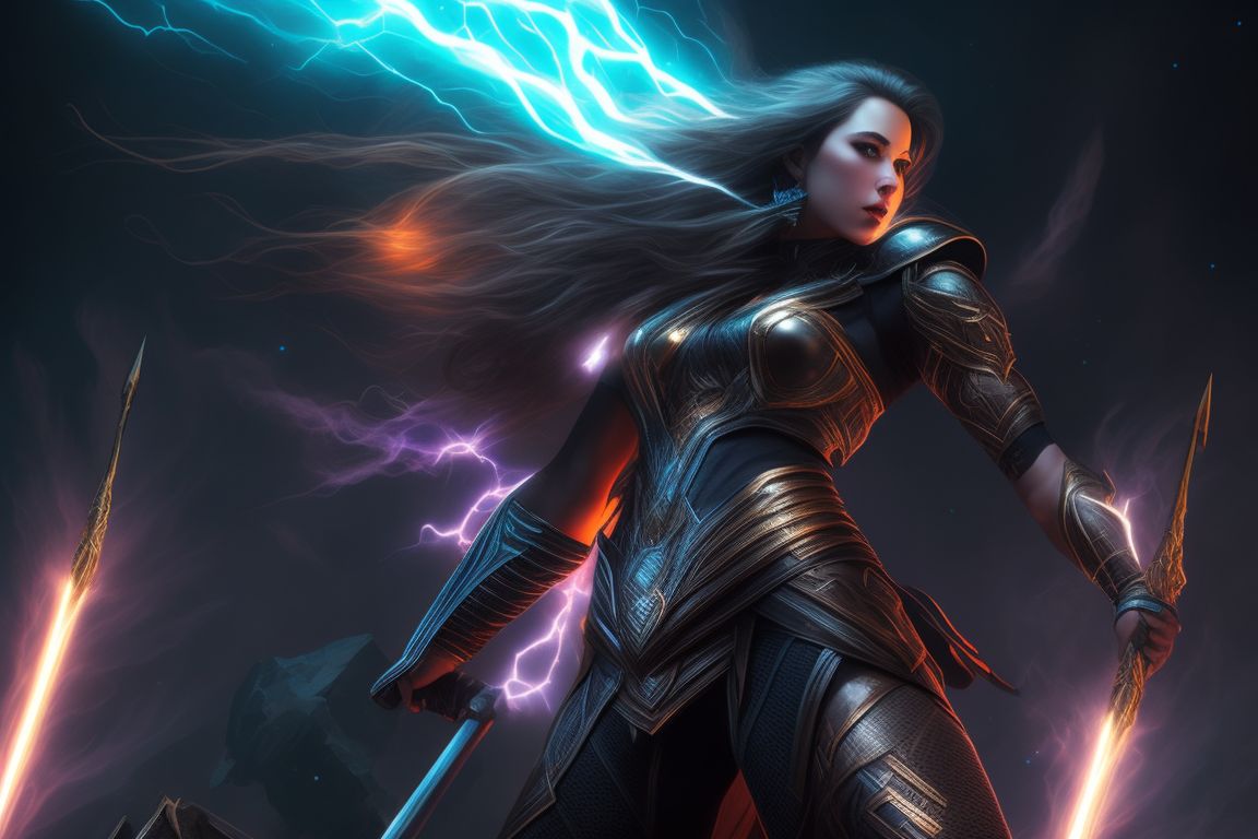 Lightning Warrior Art