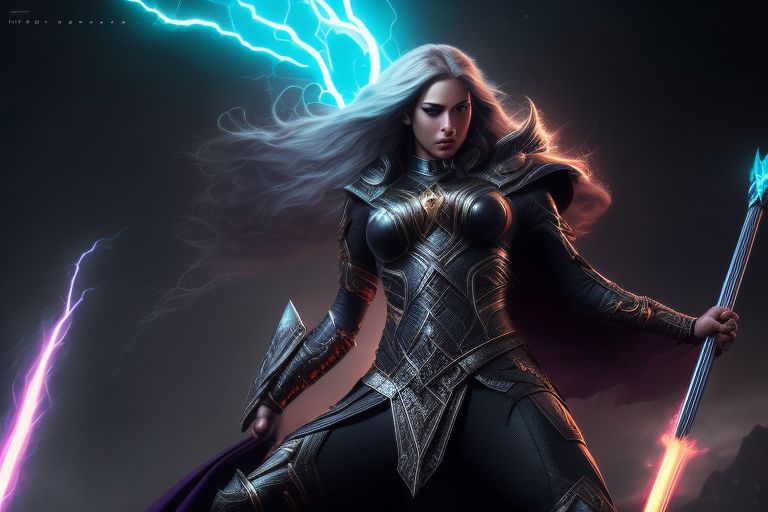 Lightning Warrior Art