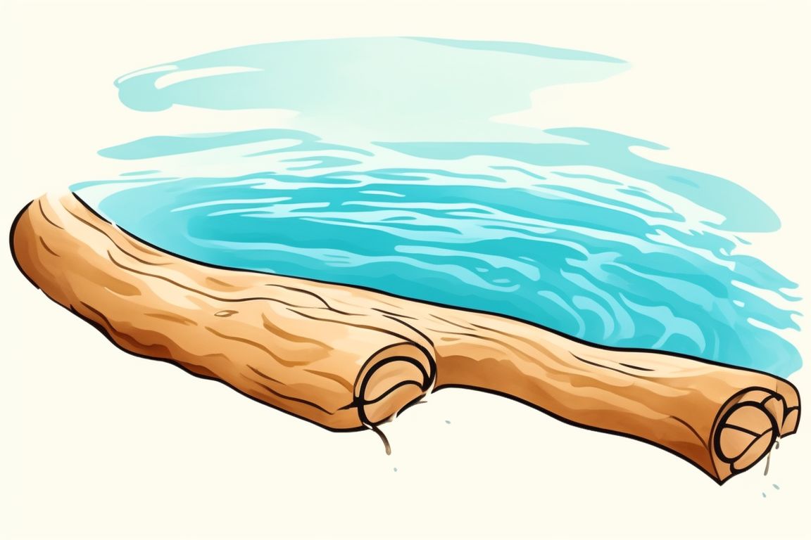 Floating On Water Clipart