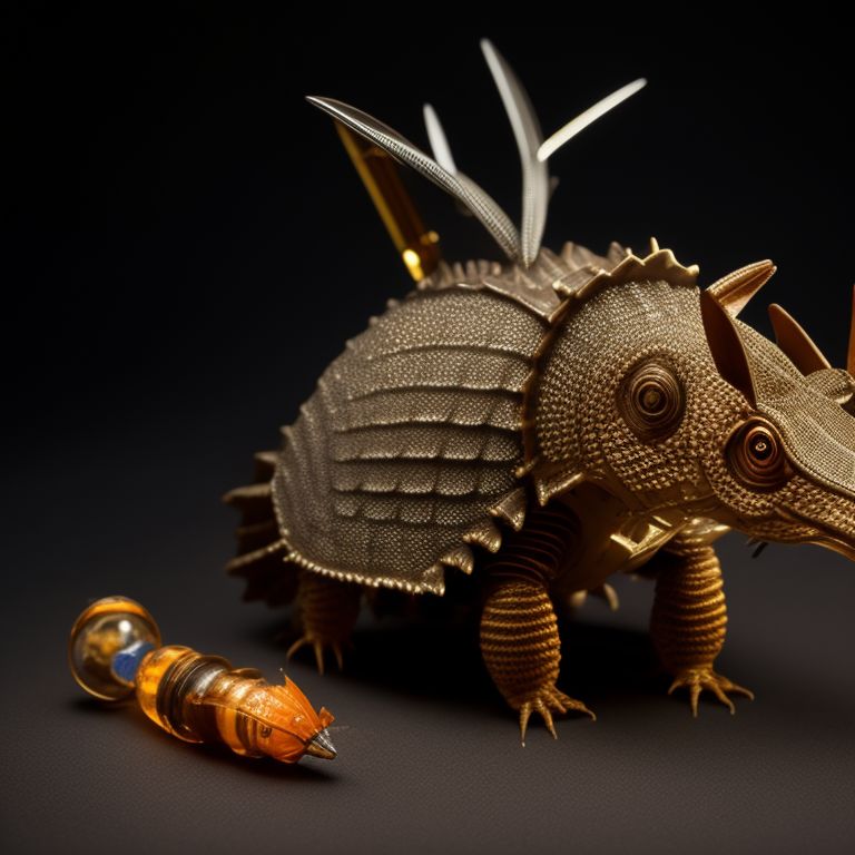 Golden Armadillo Lizard