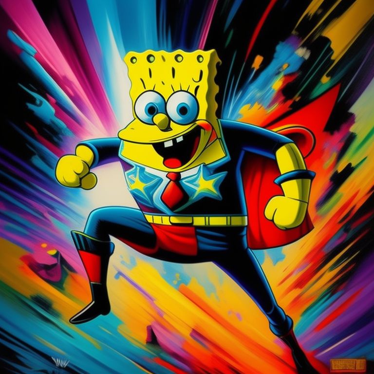 Spongebob As A Superhero