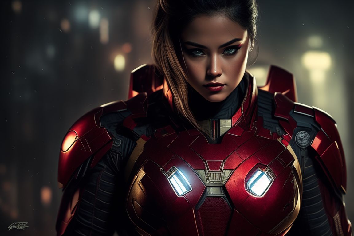 Female Iron Man Armor