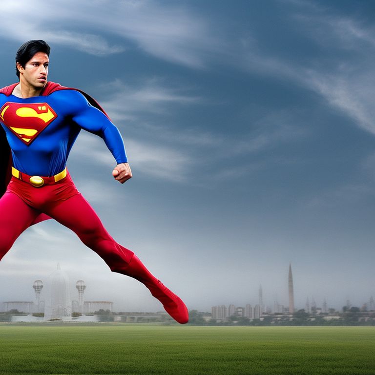 Superman Flying Comic Wallpaper