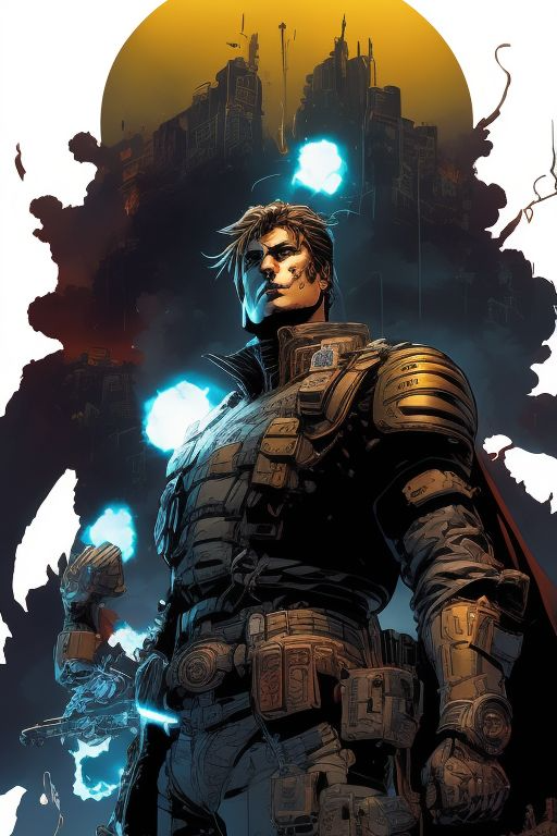 ultimate-cod734: comic book cover that features all of the characters ...