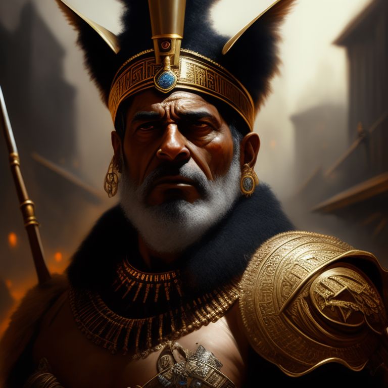 Nemes Headdress By Gil