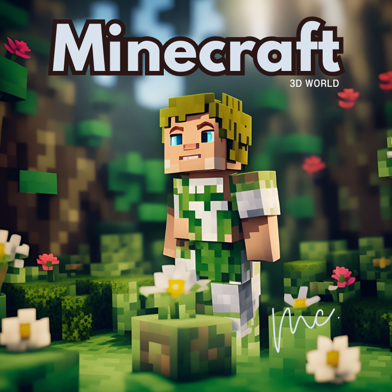 Minecraft - 3D World | PromptHunt Template