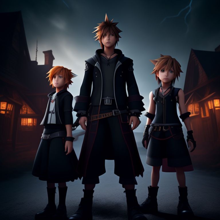 Kingdom Hearts 3 Sora And Kairi