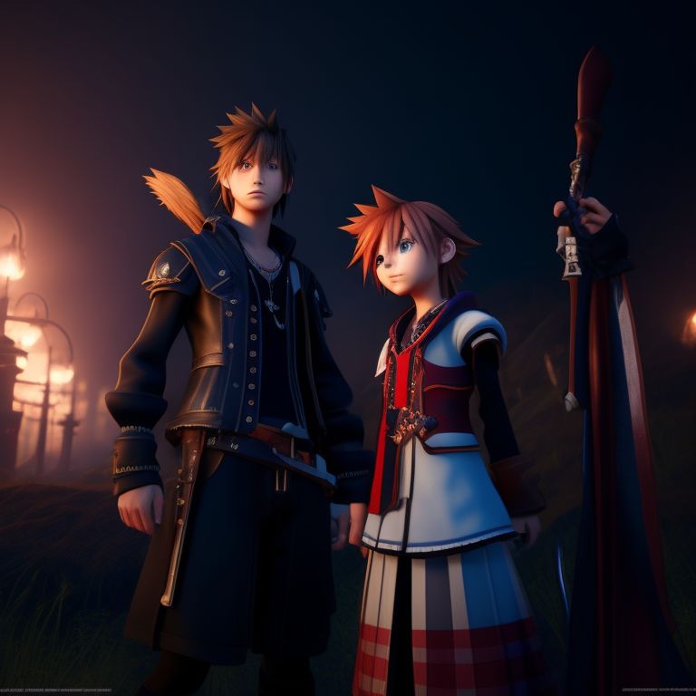 Kingdom Hearts 3 Sora And Roxas