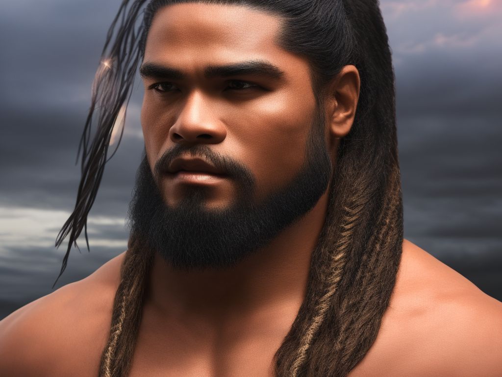 Big Samoan Man
