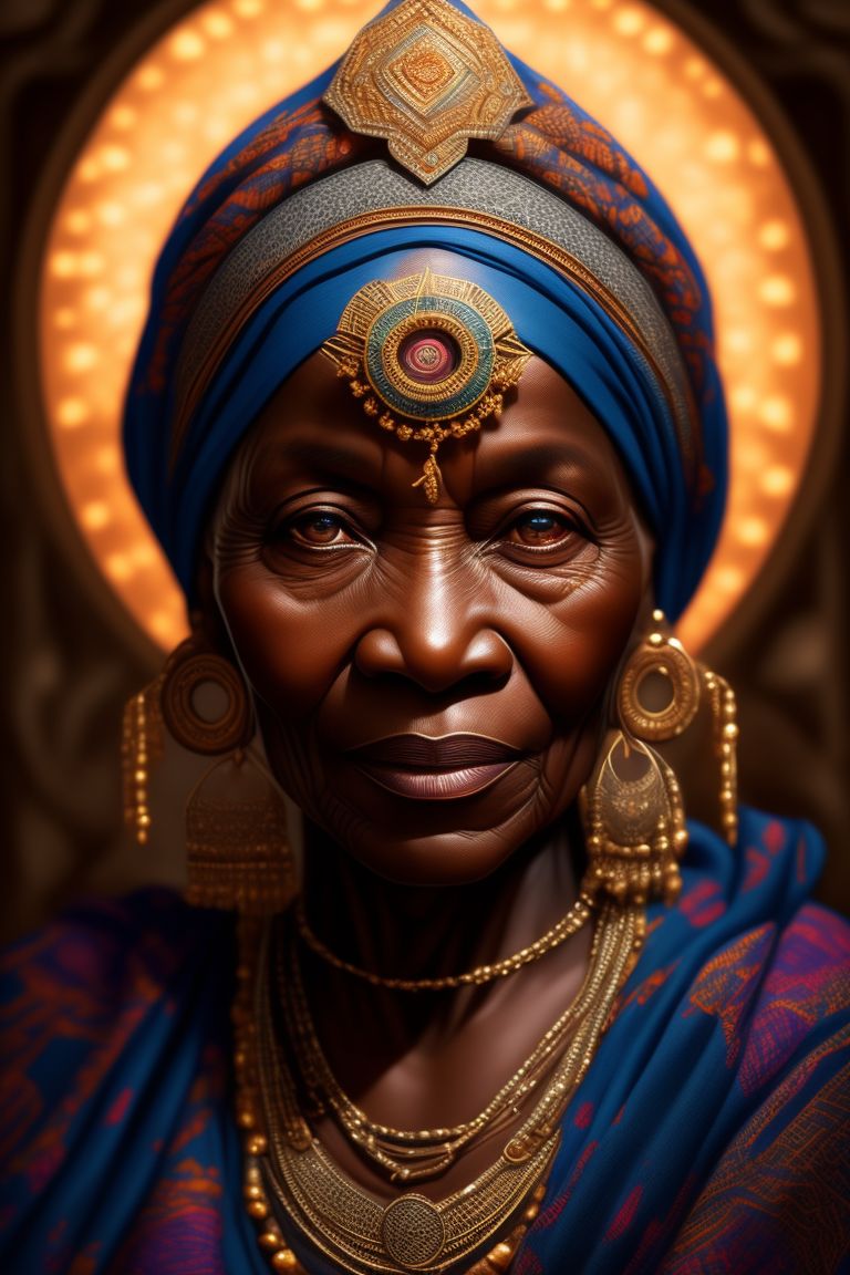 Ancient African Chief