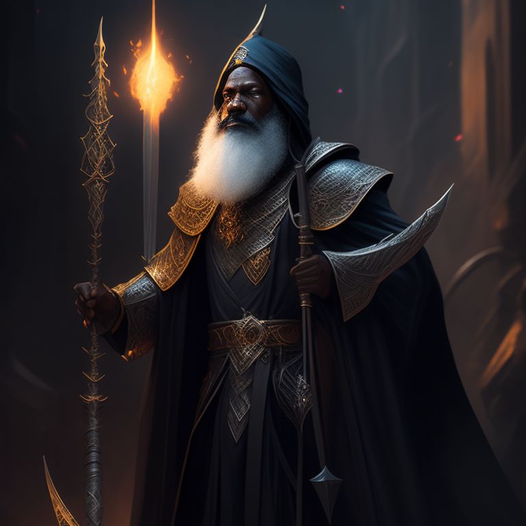 Dark Wizard Art