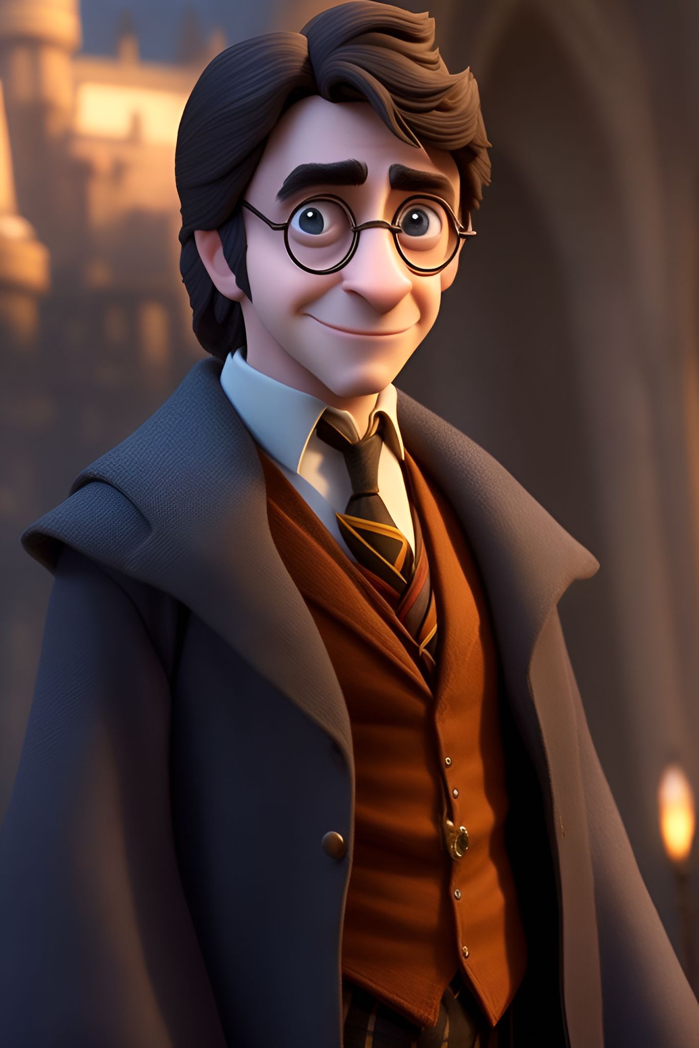Harry Potter Cartoon Face