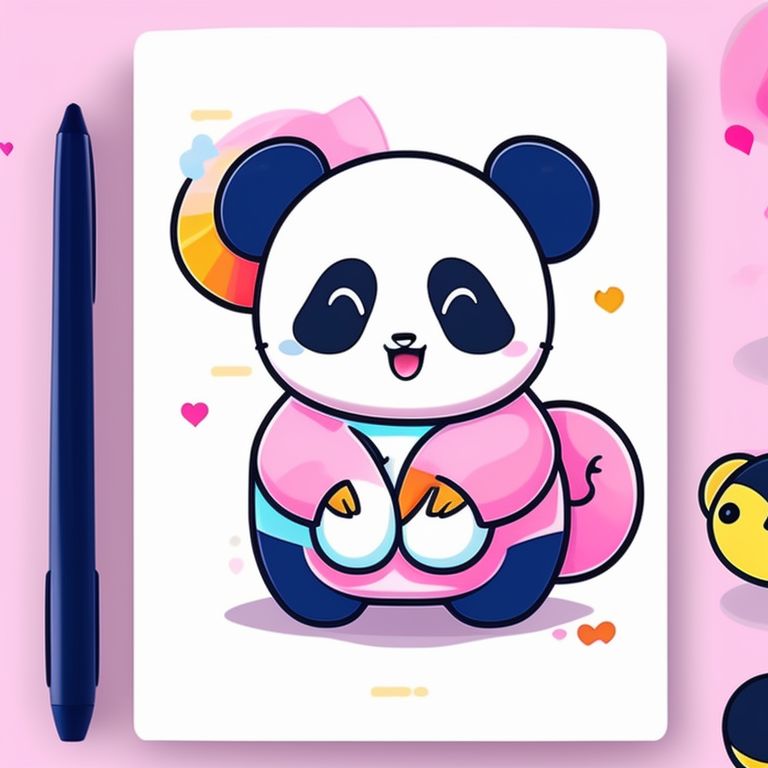 Anime Panda Drawing