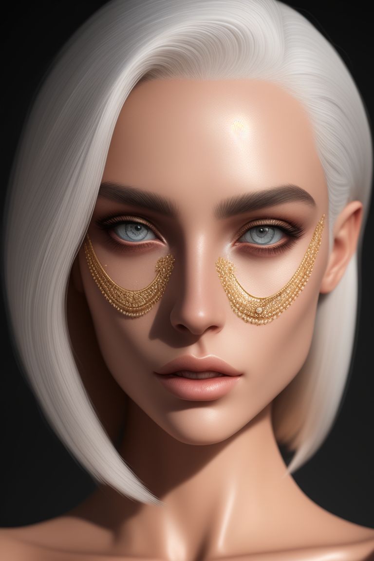 Cris: goddess cute beautiful white hair shining glare flare white light ...