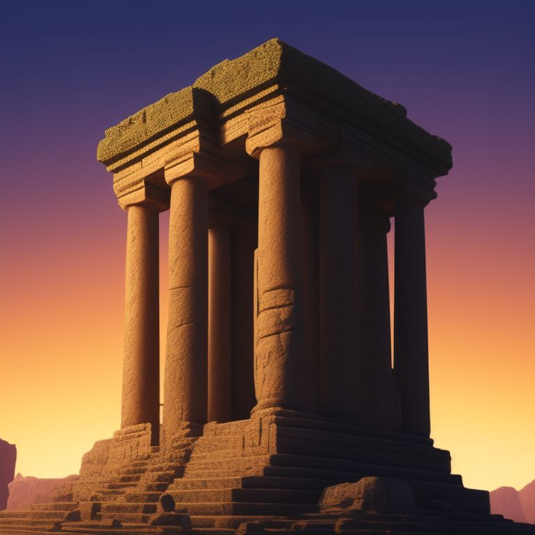 annual-ram673: create-image --scene "Samson Destroying the Temple ...