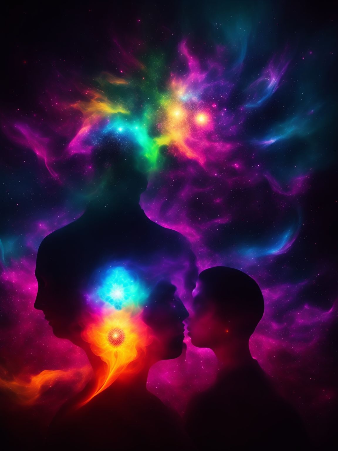 MShare: Chakra Meditation in a Vibrant Smoke Aura