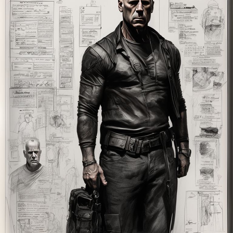 Bruce Willis Full Body