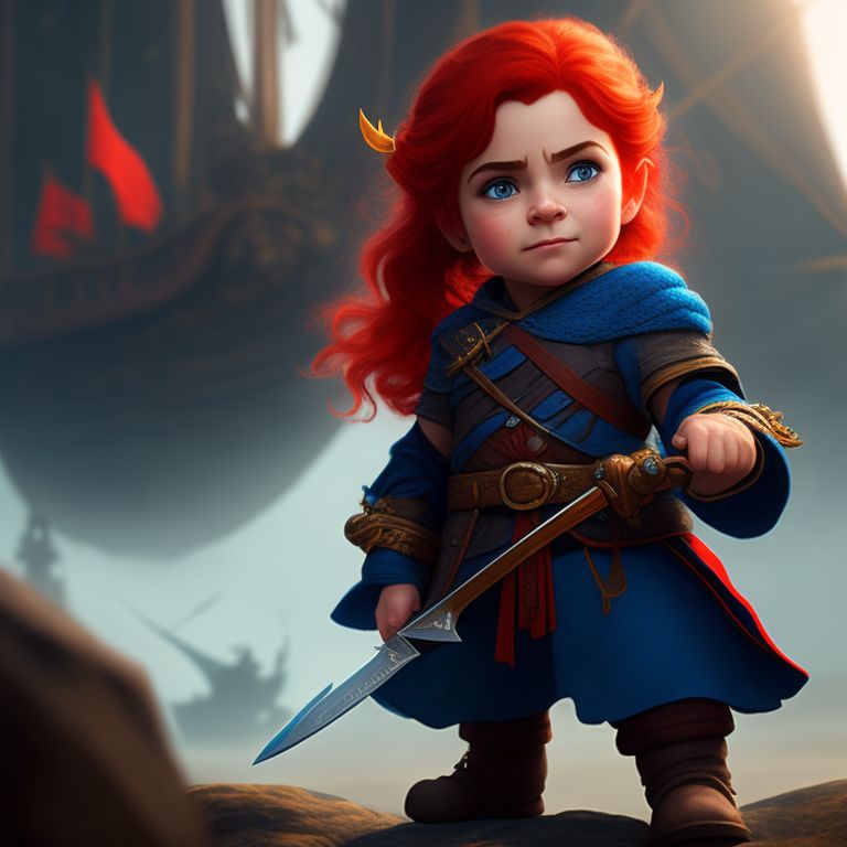 Halfling Rogue Red Hair