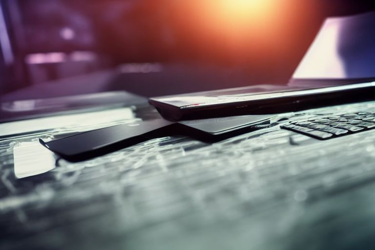 spiffy-mouse640: Programmer working on laptop computer with financial ...