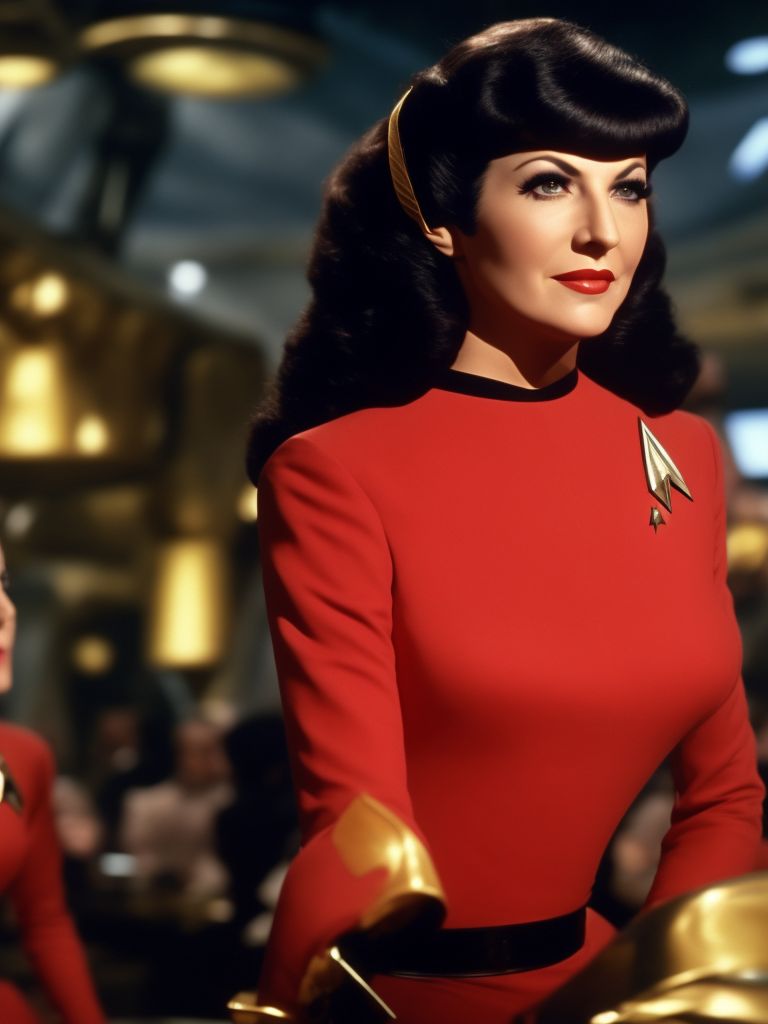 Majel Barrett Star Trek