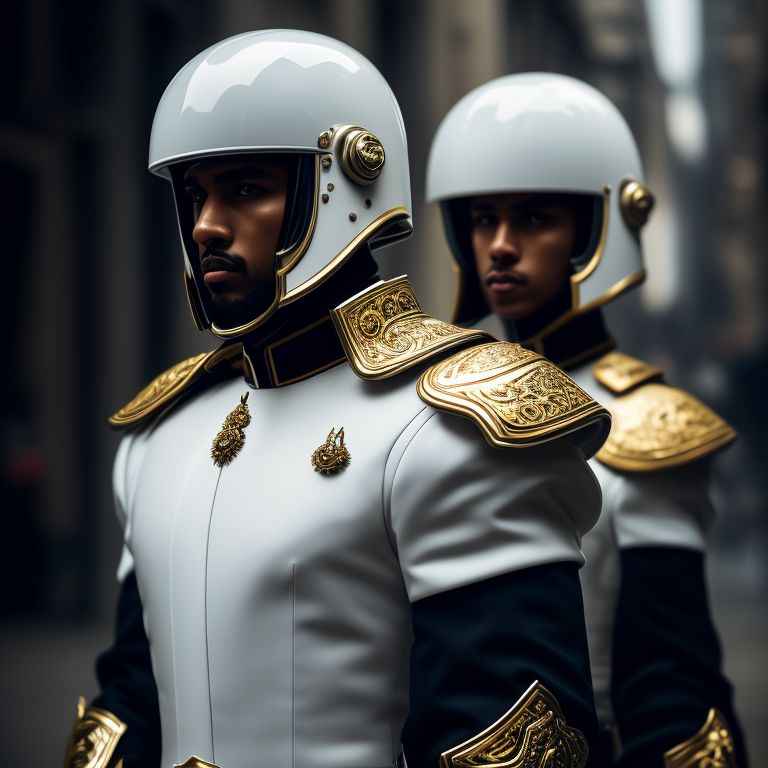 Futuristic Military Uniform