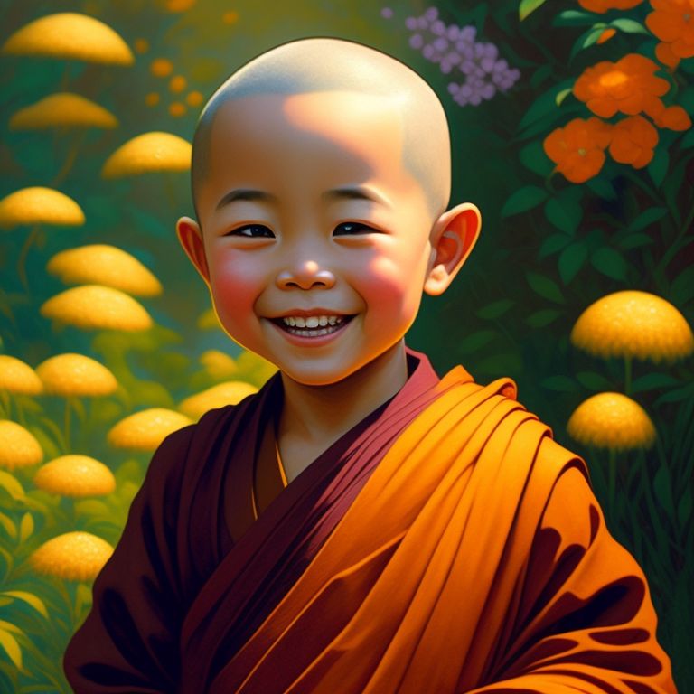 Tibetan Monk Boy