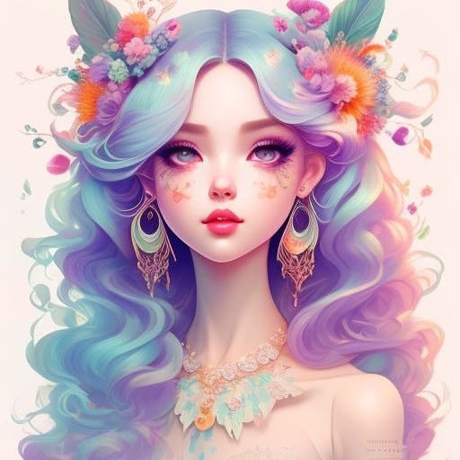 runny-ibis926: adorable little fary big purple eyes eyesbouquet of ...