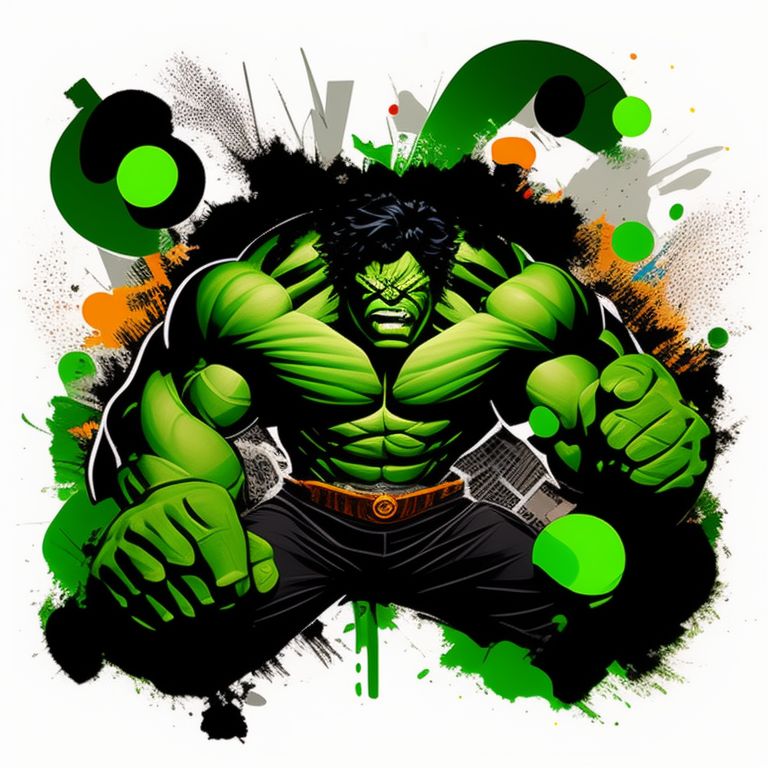 Hulk Hand Vector