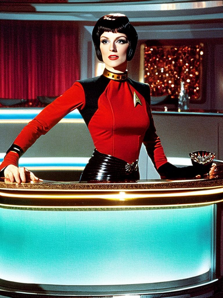 Majel Barrett Star Trek