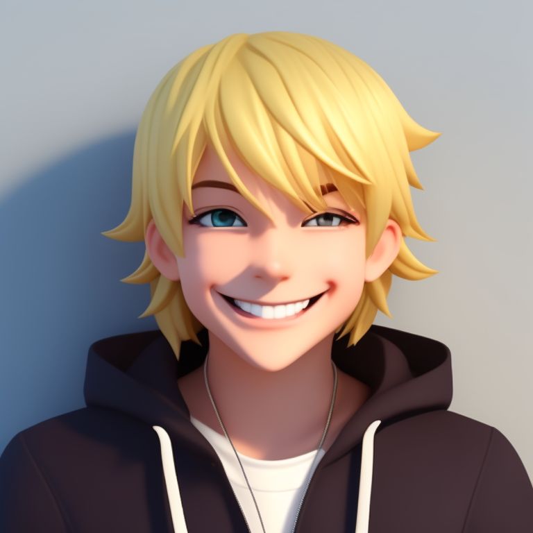 Anime Guy Smile