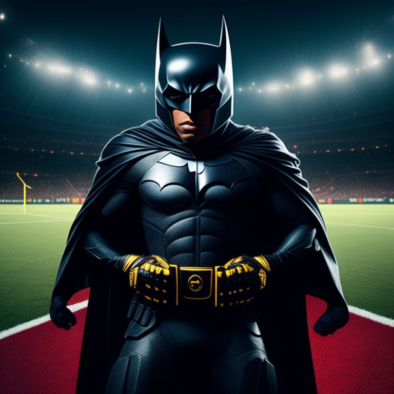 mean-chicken778: victor osimhen dressed as batman celebrating a goal in ...
