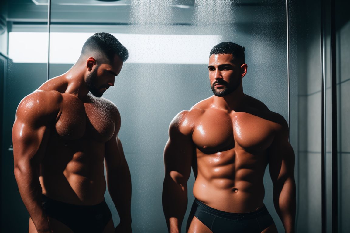 Buff Boys In Showers
