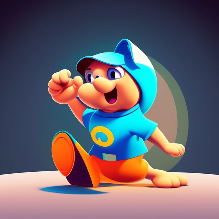 dull-rat797: Vector - Illustration of a 3D animation dressed as de ...