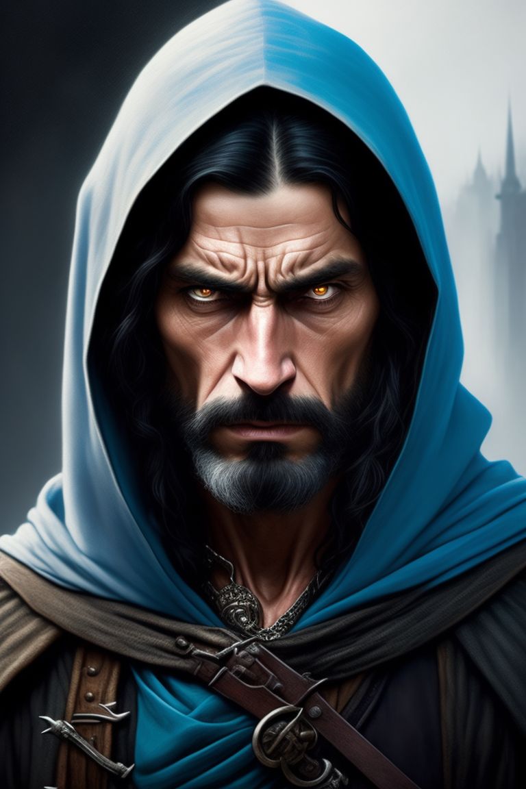 Human Wizard Portrait