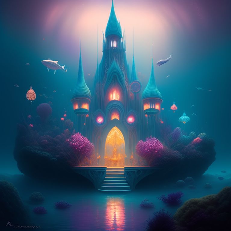 Underwater Kingdom Castle