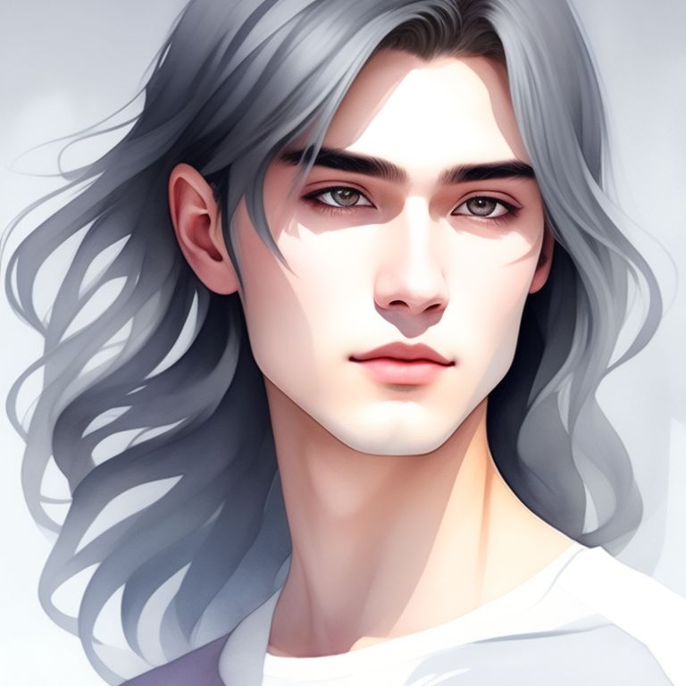 Enchantress: Vampire, long white hair, tied back hairstyle, wearing ...